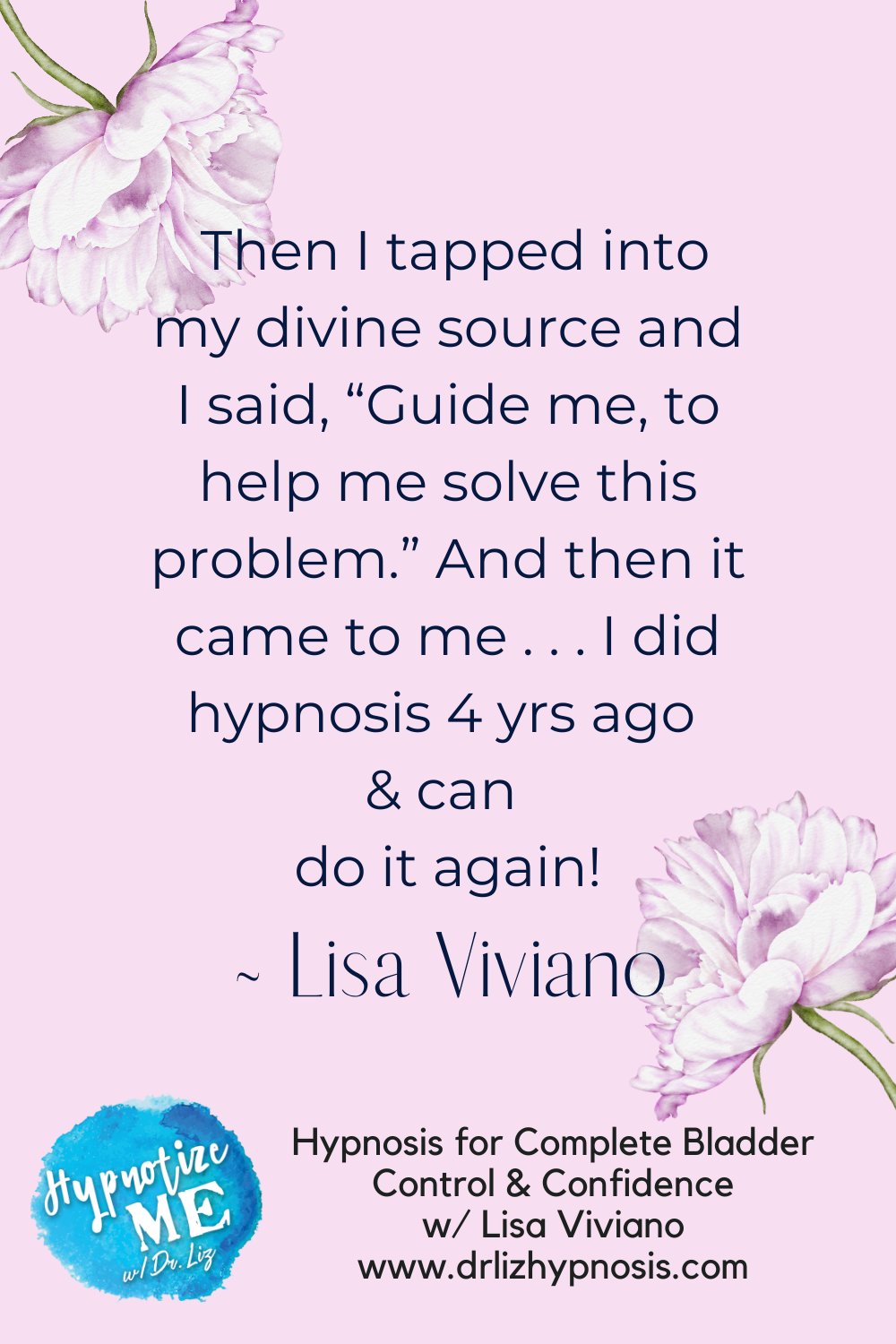 HM304 Hypnosis for Complete Bladder Control & Confidence w/ Lisa ...