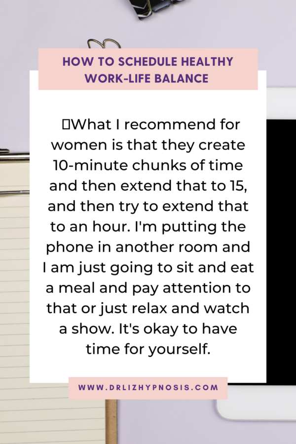 How to Schedule HEALTHY Work Life Balance for Entrepreneurs and Busy ...